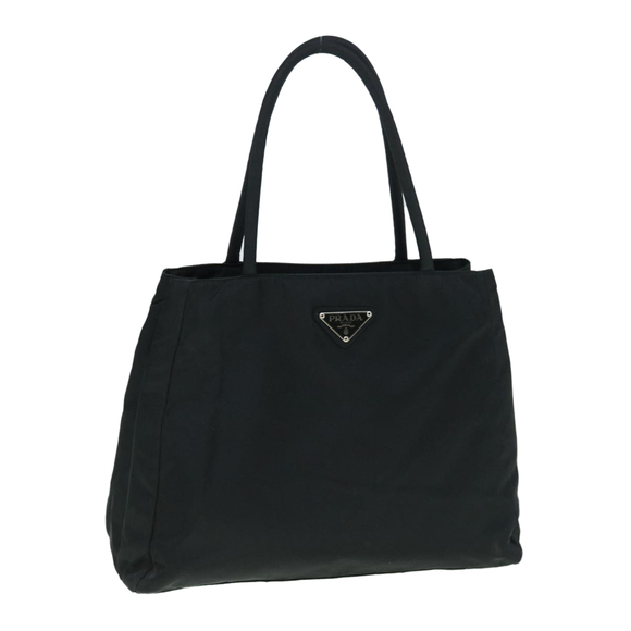Prada | Bags | Prada Hand Bag Nylon Black Auth Yk9595 | Poshmark